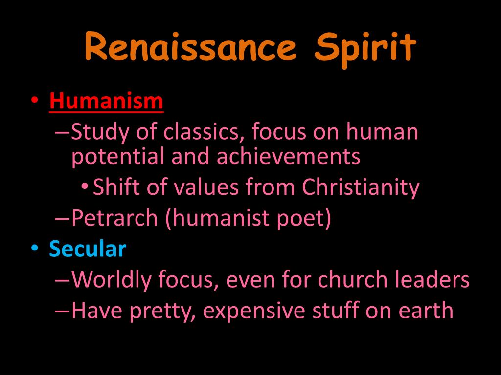 PPT - The Renaissance: A Rebirth of Culture, Art, and Ideas in Europe ...