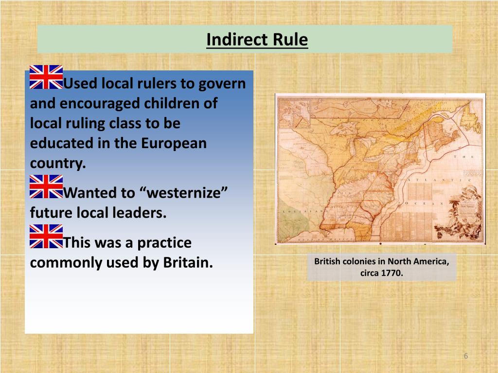 Indirect Rule Definition