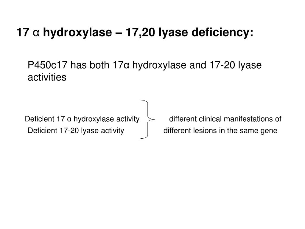 PPT - Congenital adrenal hyperplasia Autosomal recessive defects ...