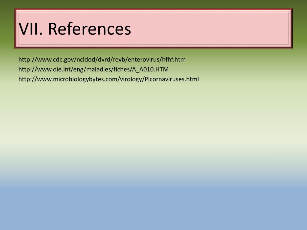 PPT - Foot and Mouth Disease Virus ( Aphthovirus ) PowerPoint ...