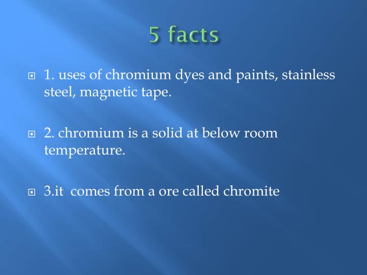 PPT - Chromium PowerPoint Presentation - ID:2274959