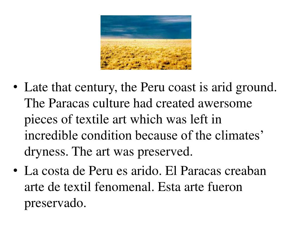 PPT - El Peru antes de Inca Peru Before the Incas PowerPoint ...