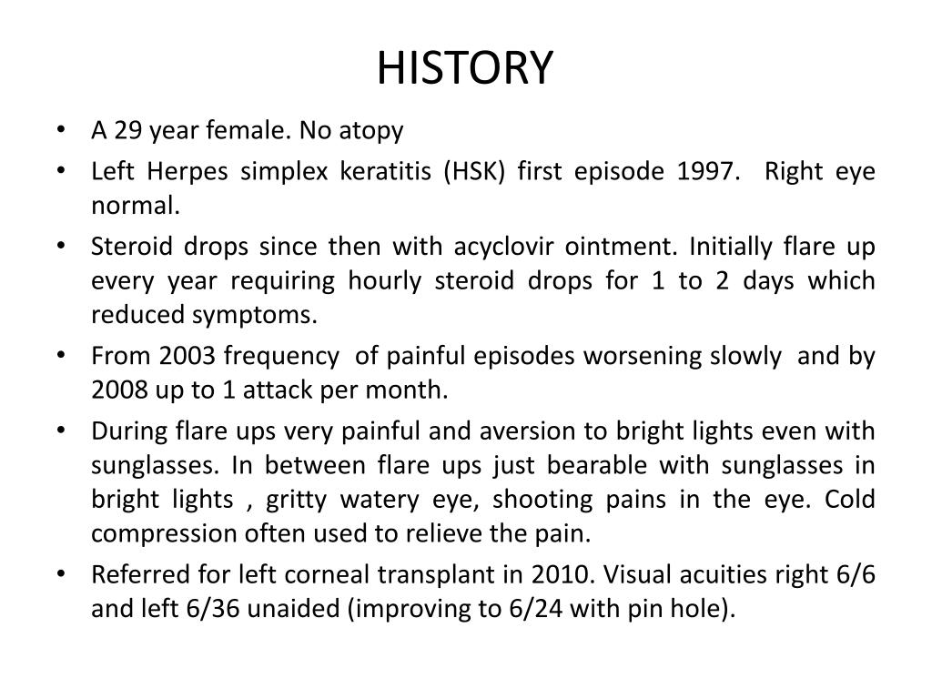 PPT - Subconjunctival triamcinolone for the treatment of chronic ...