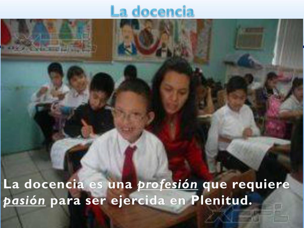 PPT - LA VOCACIÓN DE SER MAESTRO PowerPoint Presentation, free download ...