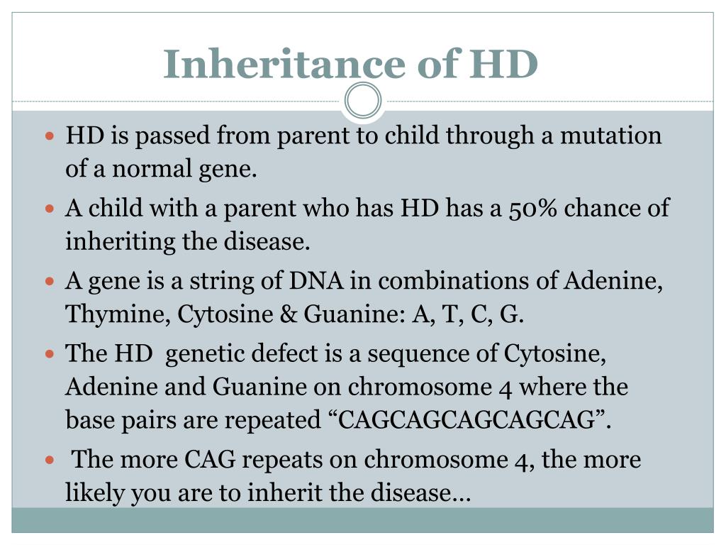 PPT - Huntington’s Disease: A movement disorder PowerPoint Presentation ...