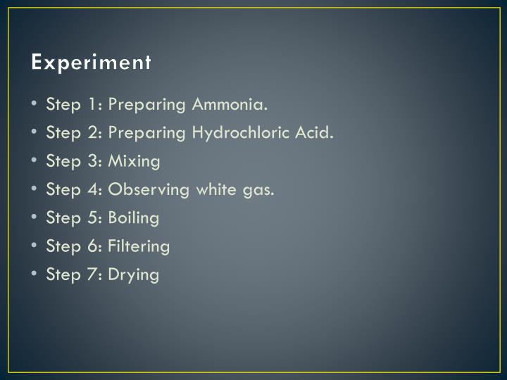 PPT - Ammonium Chloride ( NH 4 Cl ) PowerPoint Presentation - ID:2276828