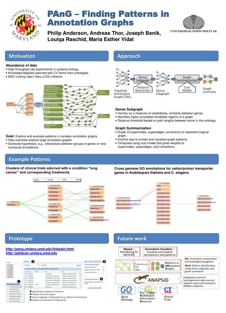 PPT - PAnG – Finding Patterns in Annotation Graphs PowerPoint ...