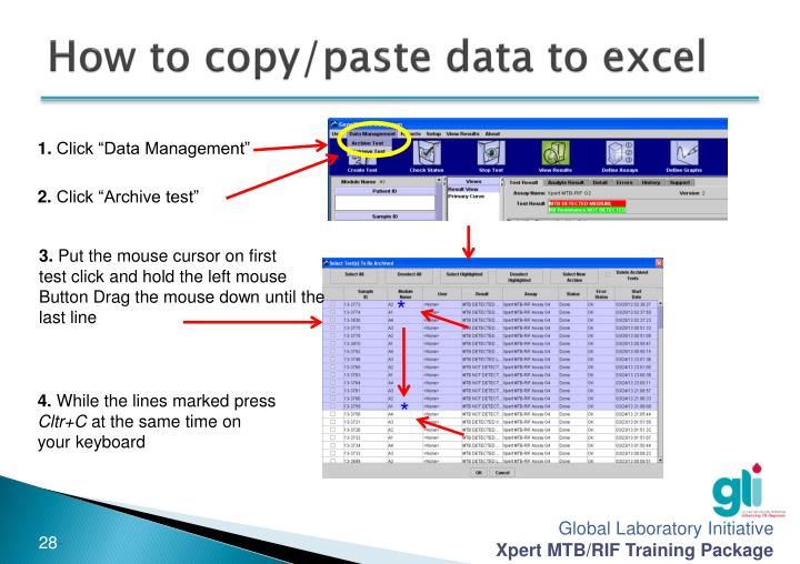 PPT - Module 7 : Xpert MTB/RIF Results Interpretation and Database ...