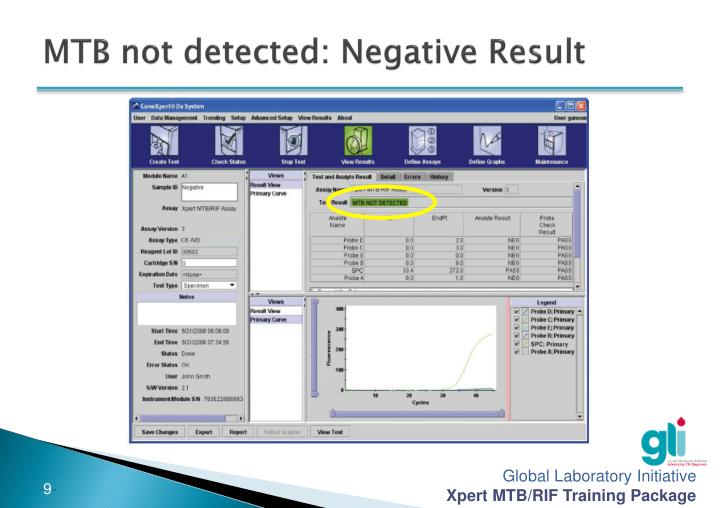 PPT - Module 7 : Xpert MTB/RIF Results Interpretation and Database ...