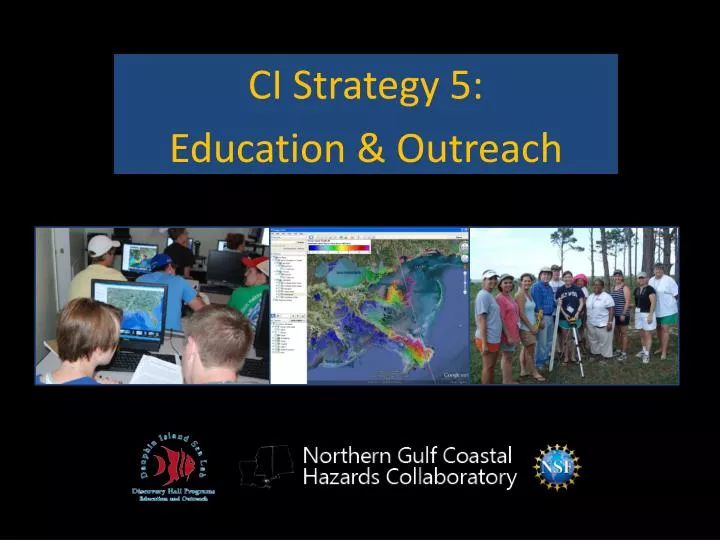 PPT - CI Strategy 5: Education & Outreach PowerPoint Presentation, free ...