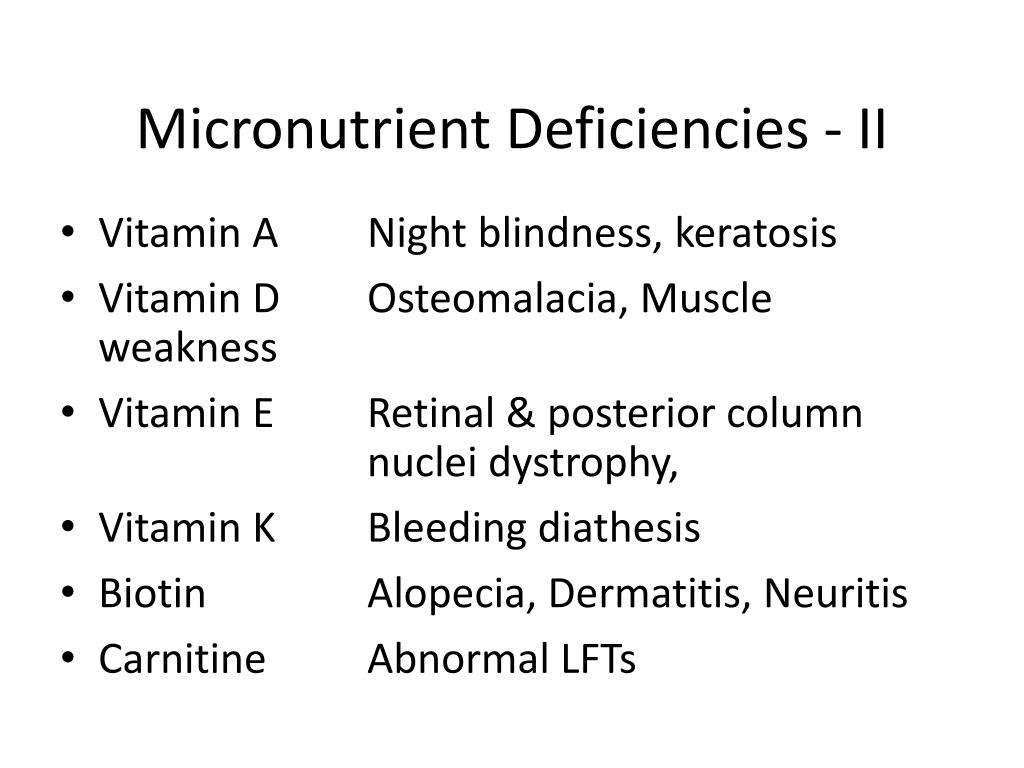 PPT - Micronutrients in Critical care BY Ahmed Salah Lecturer of ...