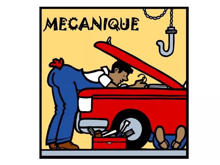 PPT - MECANIQUE PowerPoint Presentation, free download - ID:2278184