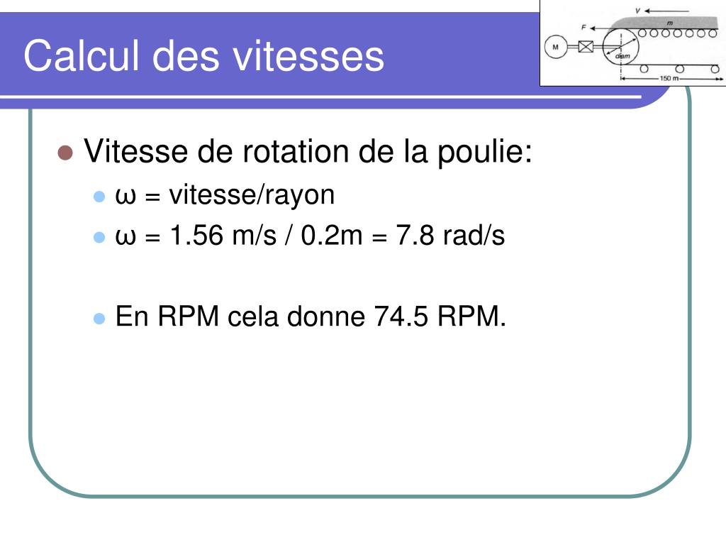 PPT - Calculs autour des moteurs et de leurs charges… PowerPoint ...