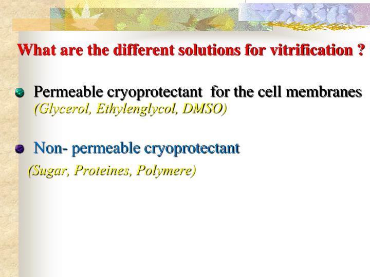 PPT - Vitrification in ART PowerPoint Presentation - ID:2278346