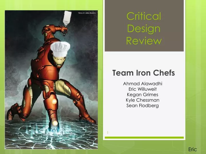 PPT - Critical Design Review PowerPoint Presentation, free download ...