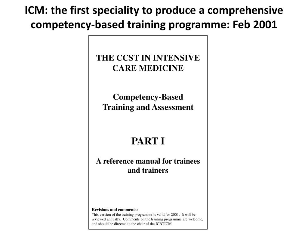 PPT - Intensive Care Medicine National Recruitment 2013 PowerPoint ...
