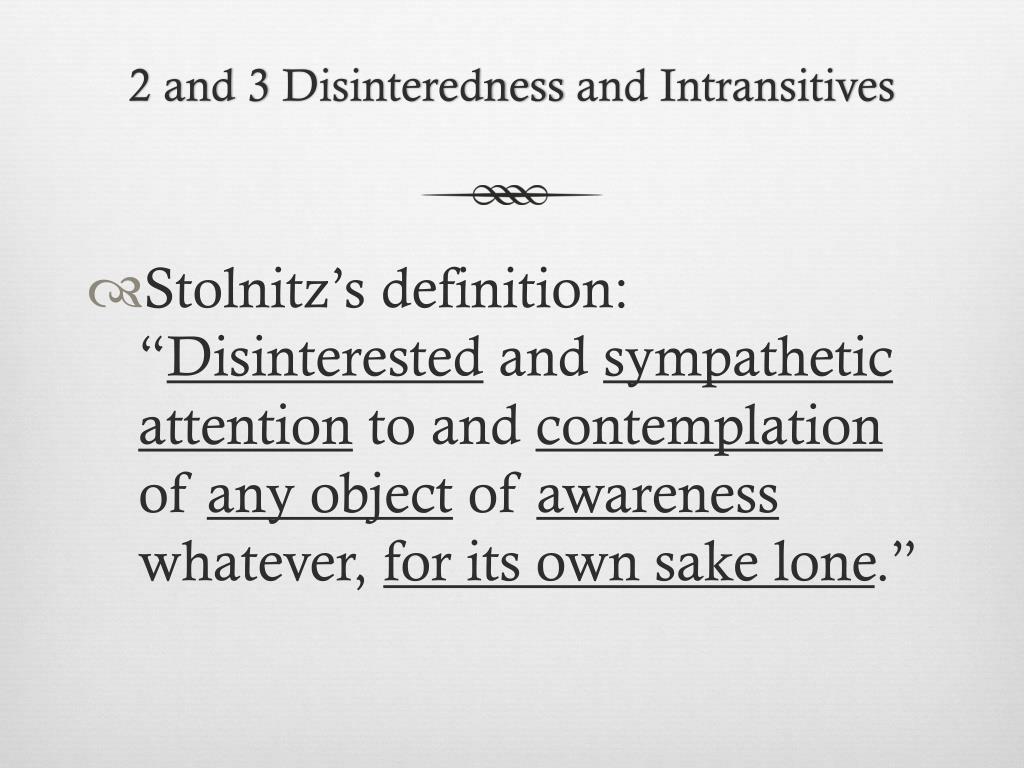 PPT - A Critique of the Aesthetic Attitude PowerPoint Presentation ...