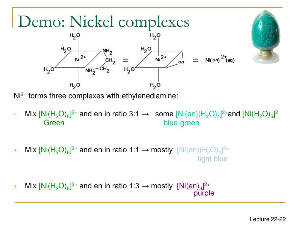 PPT - CHEM1612 - Pharmacy Week 8 : Complexes I PowerPoint Presentation ...