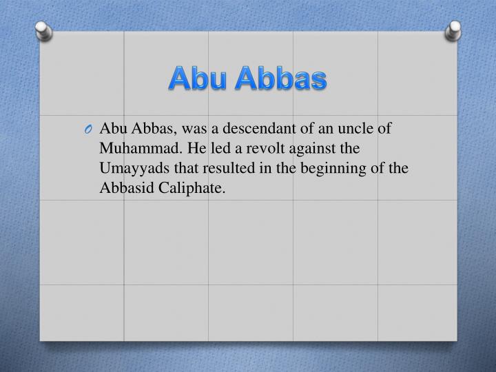 PPT - The Abbasid Caliphate PowerPoint Presentation - ID:2280314