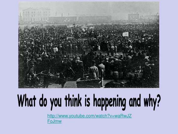 PPT - What do you think is happening and why? PowerPoint Presentation ...