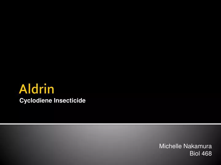 PPT - Aldrin PowerPoint Presentation, free download - ID:2281004
