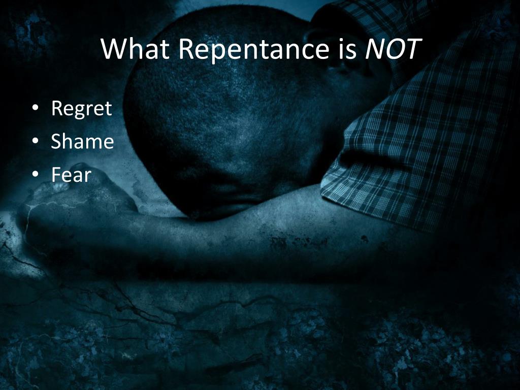 PPT - HOPE AMONG RUINS Lesson Six: True Repentance A study of the book ...