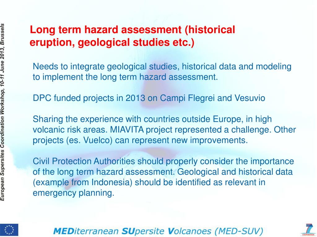 PPT - Volcanic Risk Management: the experience of the Italian Civil ...