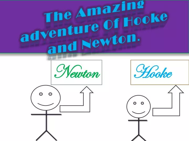 PPT - The Amazing adventure Of Hooke and Newton . PowerPoint ...
