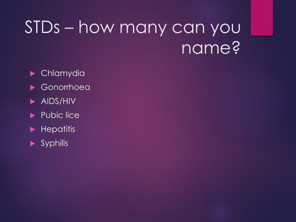 PPT - Sexually Transmitted Diseases and HIV/AIDS PowerPoint ...