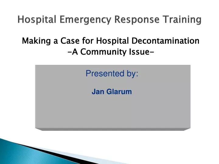 PPT - Hospital Emergency Response Training PowerPoint Presentation ...
