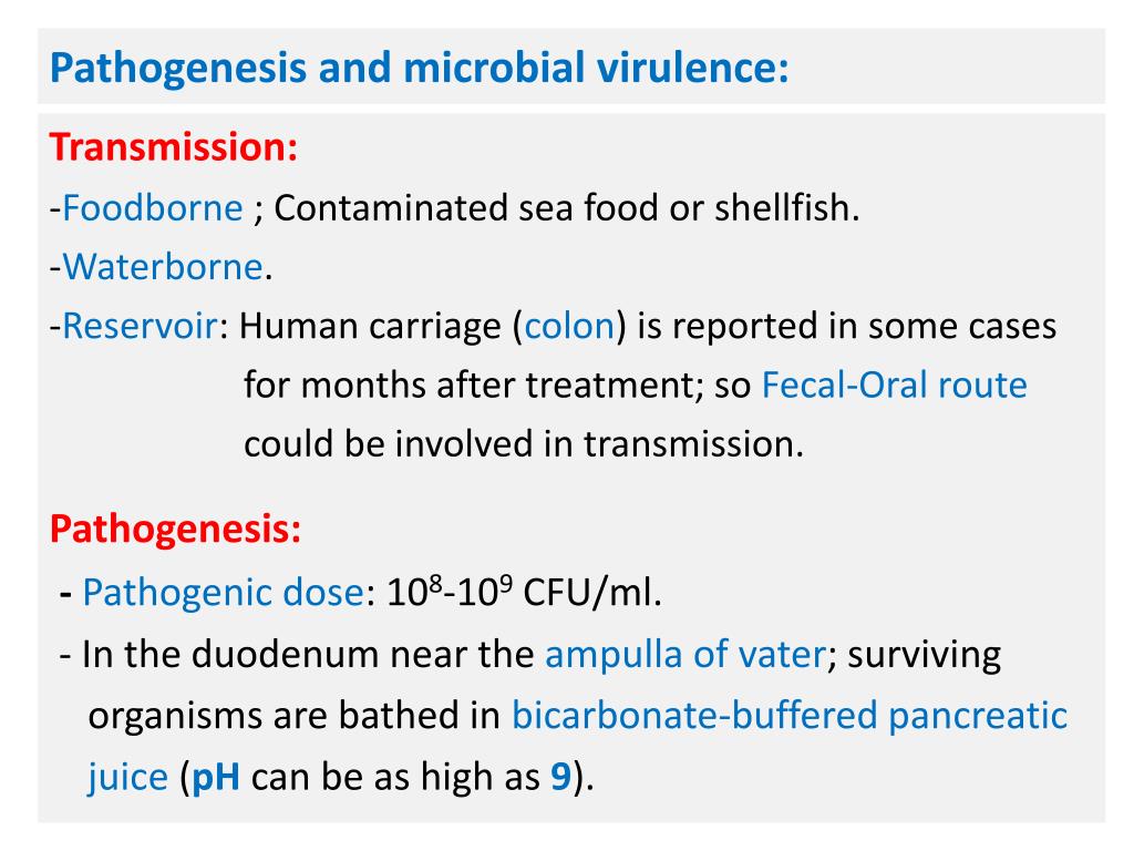PPT - Food poisoning caused by microbial entry : Secretory (Watery ...