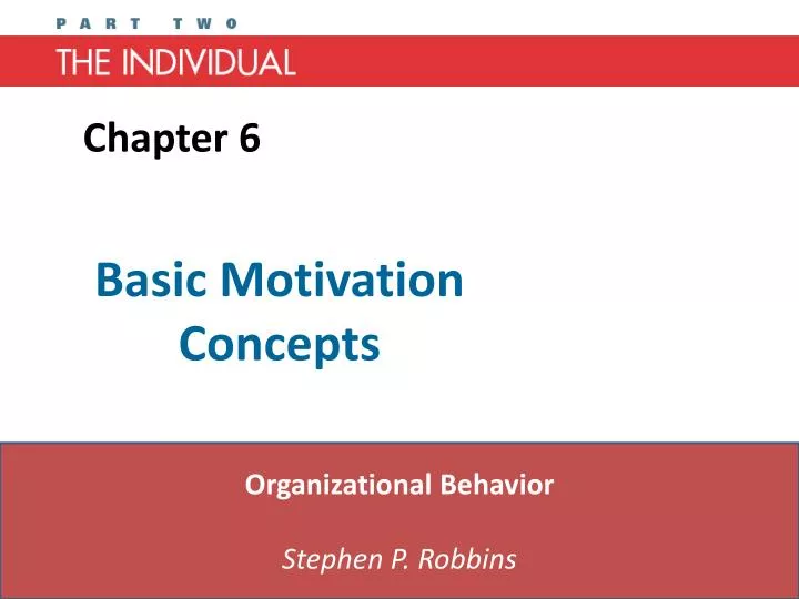 PPT - Basic Motivation Concepts PowerPoint Presentation, free download ...