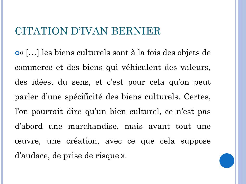 PPT - LA DIVERSITÉ CULTURELLE ET LE DROIT INTERNATIONAL : ÉTUDE DE CAS ...