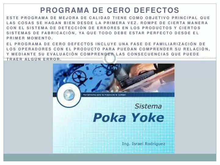 PPT - Programa de cero defectos PowerPoint Presentation, free download ...
