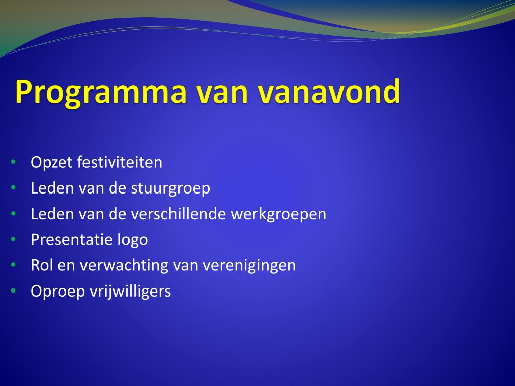 PPT - Welkom PowerPoint Presentation, free download - ID:2284348
