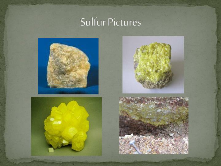 PPT - Sulphur PowerPoint Presentation - ID:2284458