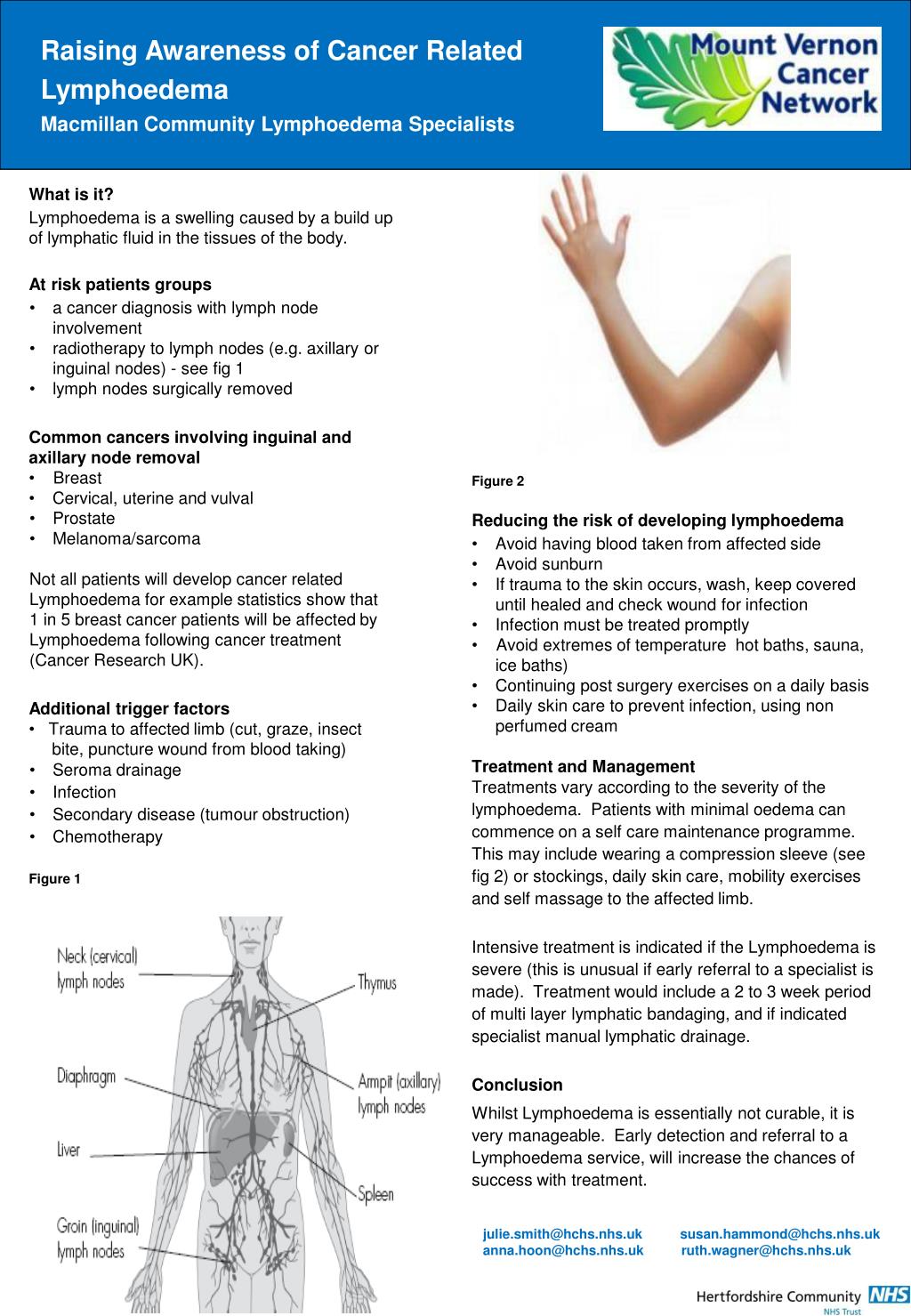 PPT - Raising Awareness of Cancer Related Lymphoedema Macmillan ...