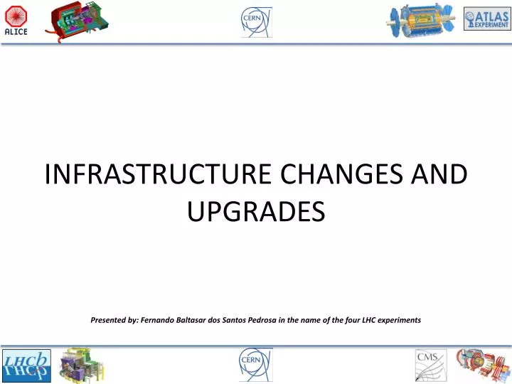 PPT - INFRASTRUCTURE CHANGES AND UPGRADES PowerPoint Presentation, free ...