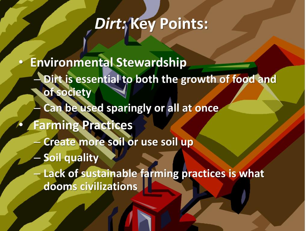PPT - Dirt: The Erosion of Civilization by David Montgomery PowerPoint ...