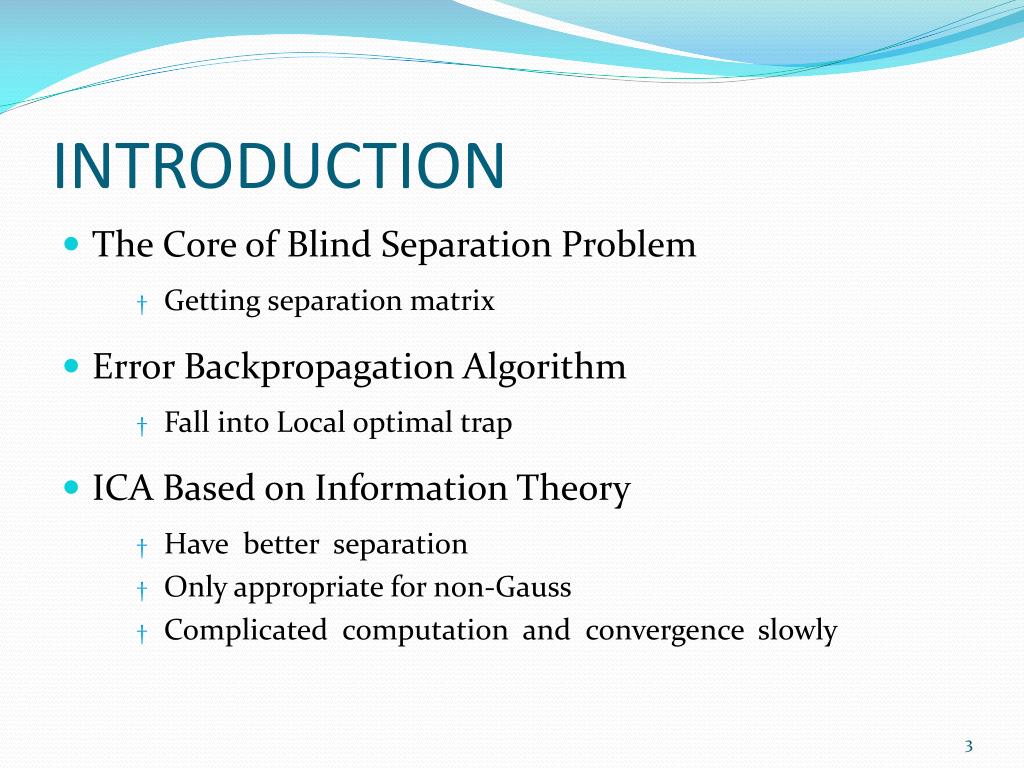Ppt Blind Separation Algorithm For Audio Signal Based On Genetic Algorithm And Neural Network 5076