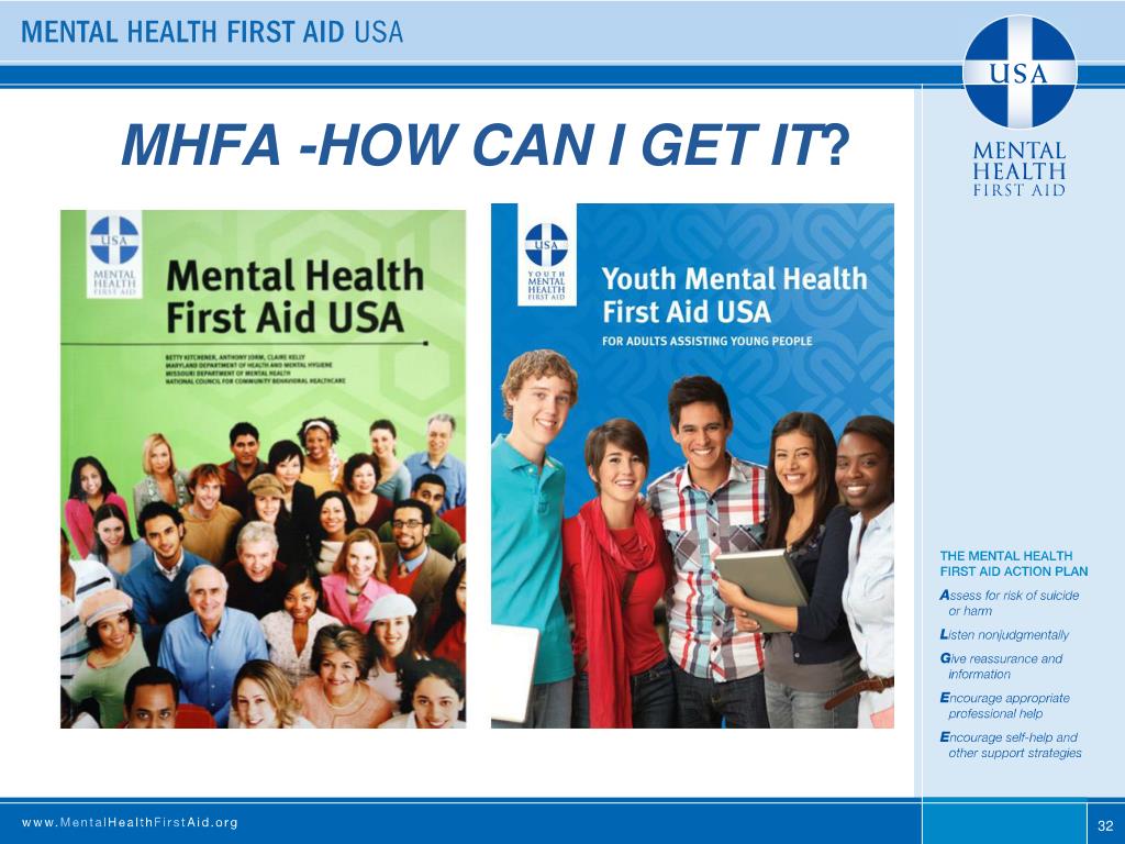 PPT - A “Taste” of Youth Mental Health First Aid PowerPoint ...