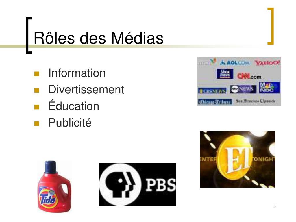 PPT - Les Médias ? PowerPoint Presentation, free download - ID:2285645