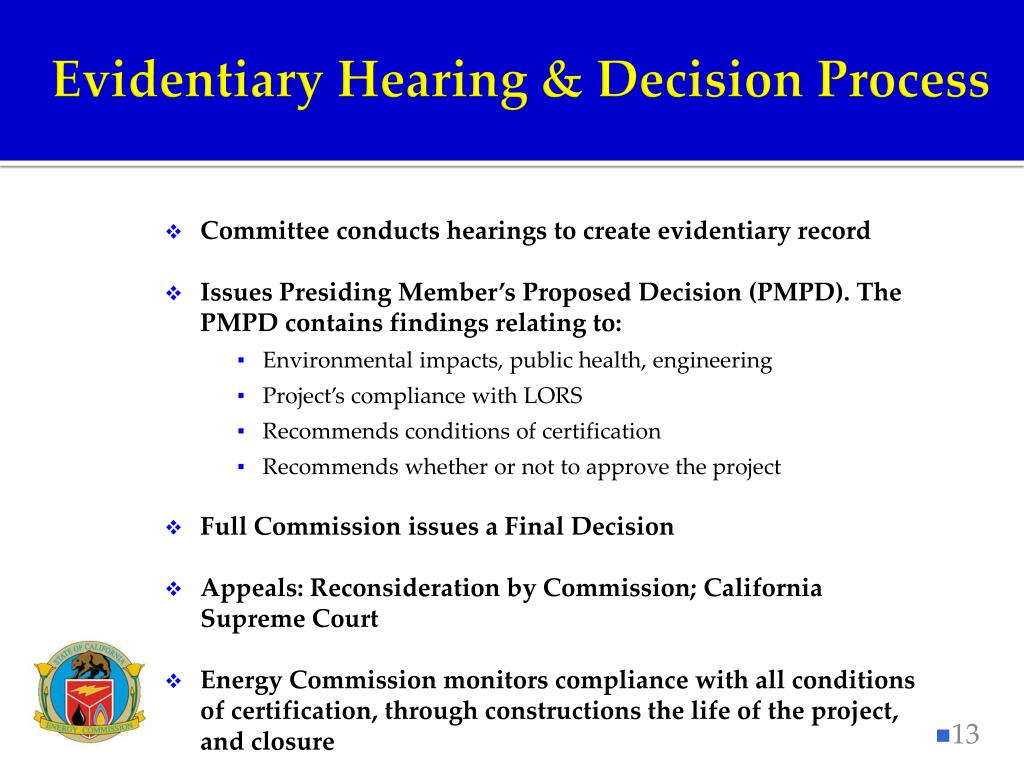 PPT - CALIFORNIA ENERGY COMMISSION Site Visit, Environmental Scoping ...