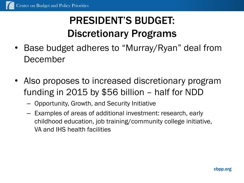 PPT - Federal Fiscal Outlook: Challenges and Opportunities PowerPoint ...