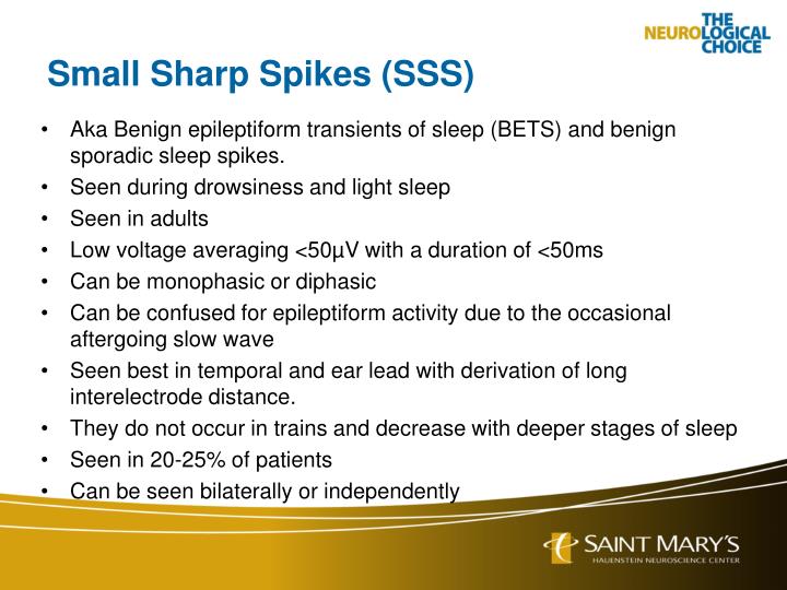PPT - Benign EEG Variants And Patterns of Unknown Significance ...