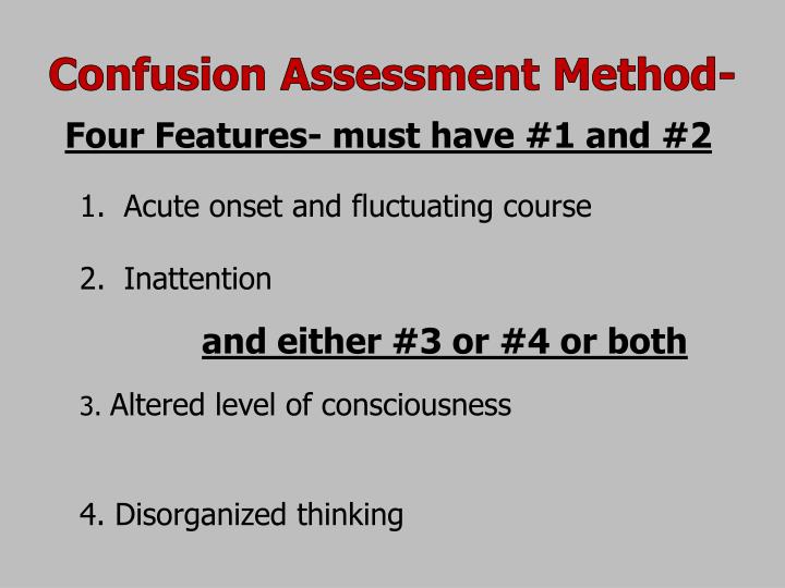 PPT - Delirium in the Hospital Setting PowerPoint Presentation - ID:2287415