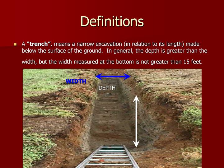 PPT - Trench Awareness Training PowerPoint Presentation - ID:2287537