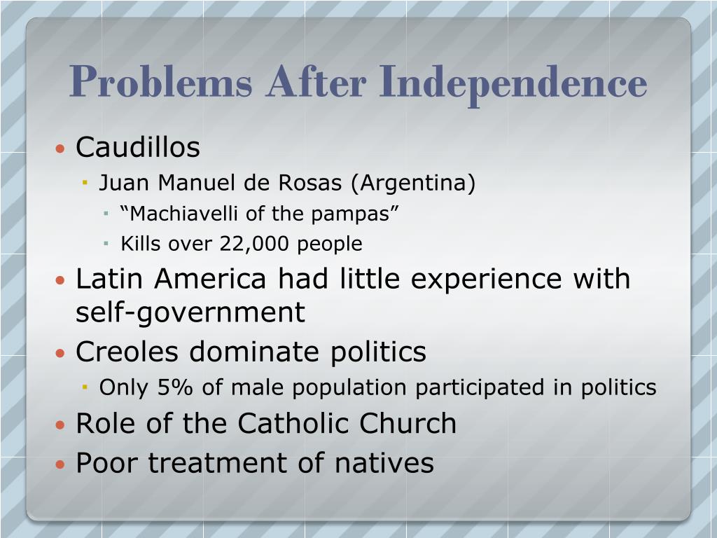 PPT - Latin America in the 19 th Century PowerPoint Presentation, free ...