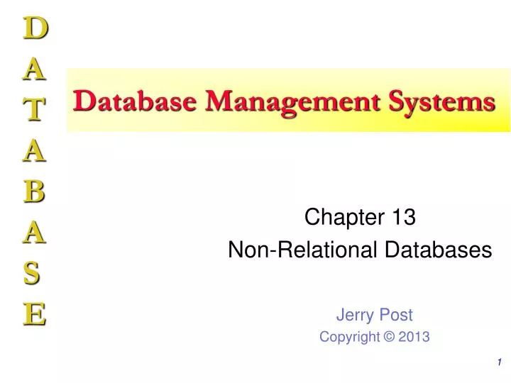 PPT - Database Management Systems PowerPoint Presentation, free ...