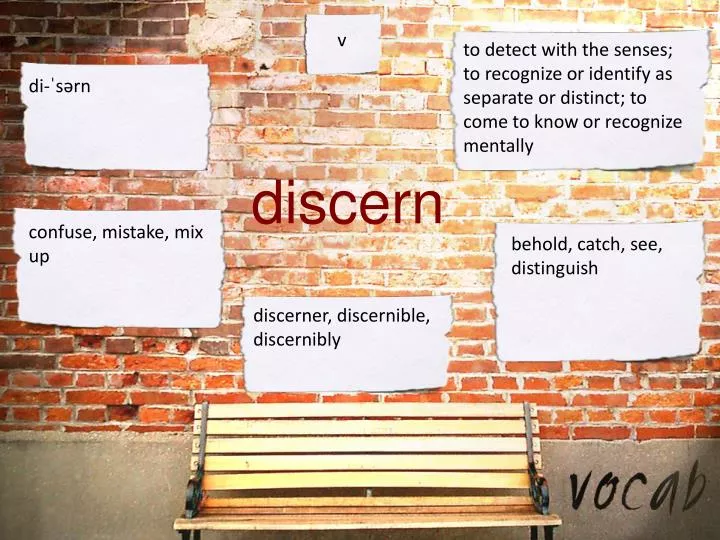 PPT - discern PowerPoint Presentation, free download - ID:2288796